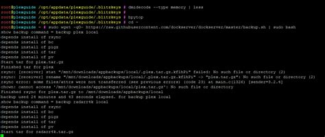 Backup Script And Mntmove Migration · Issue 484 · Dockserverdockserver · Github