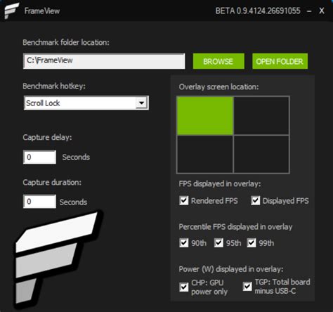 Nvidia Releases Frameview A Free Performance And Power Benchmarking App