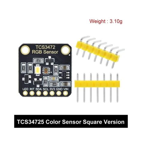 Tcs34725 Color Sensor Recognition Module Rgb Development Board Iic Fo