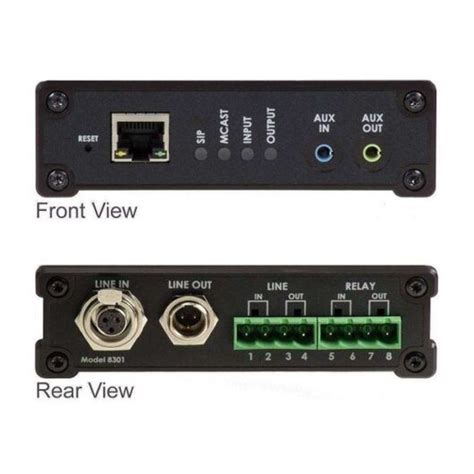 Algo 8301 Sip Paging Adapter And Bell Scheduler Advanceit