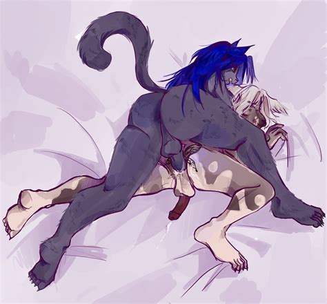 Rule 34 5 Toes Absurd Res Anal Anal Sex Anthro Anus Ass Balls Blue Hair Butt Tattoo Canid