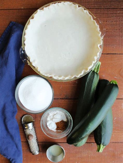 Delicious Mock Apple Pie With Zucchini Two Slices Of Apple Crumble