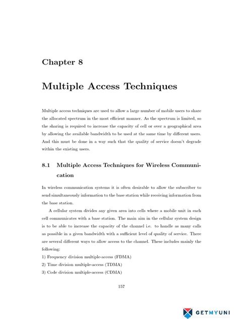 Computer Science Engineering Mobile Computing Multiple Access