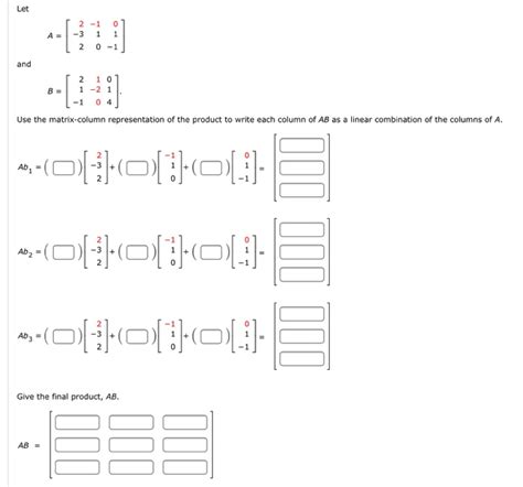 solved let 2 1 0 2 0 1」 a 1 3 1 1 and 2 1 01 b 1 21 1 04