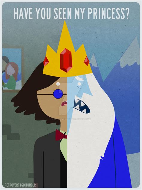Simon Petrikov And The Ice King By Retro Vertigo On DeviantArt