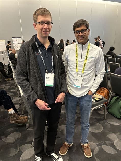 sudhir gajre on linkedin honored to meet the legendary matei zaharia