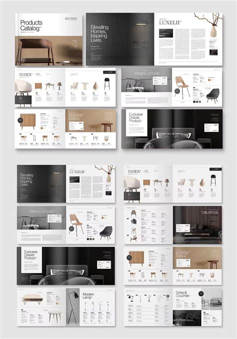 Landscape Product Catalog Brochure Template