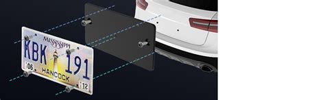 Podestaa Rear License Plate Bracket Holder For Audi 2014