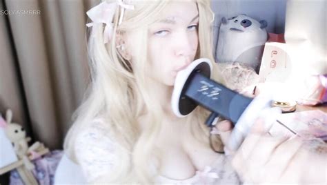 Soly Asmr Blowjob With Sloppy Licking Dio
