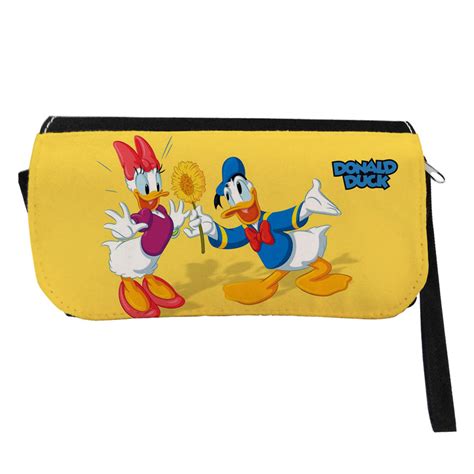 قیمت و خرید جامدادی مدل دوزیپ طرح دانالد داک و دیزی داک کد Ni1222