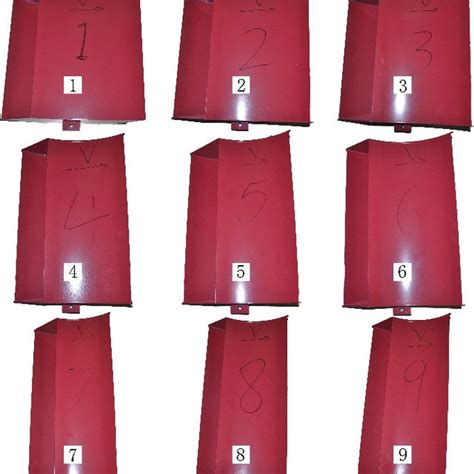 Nine Otter Board Models 1 9 Corresponding To The Numbers Of Nine Download Scientific Diagram