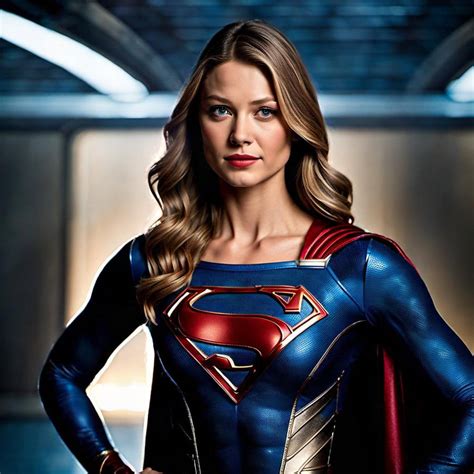 Melissa Benoist As Supergirl By Ojjan77 On Deviantart