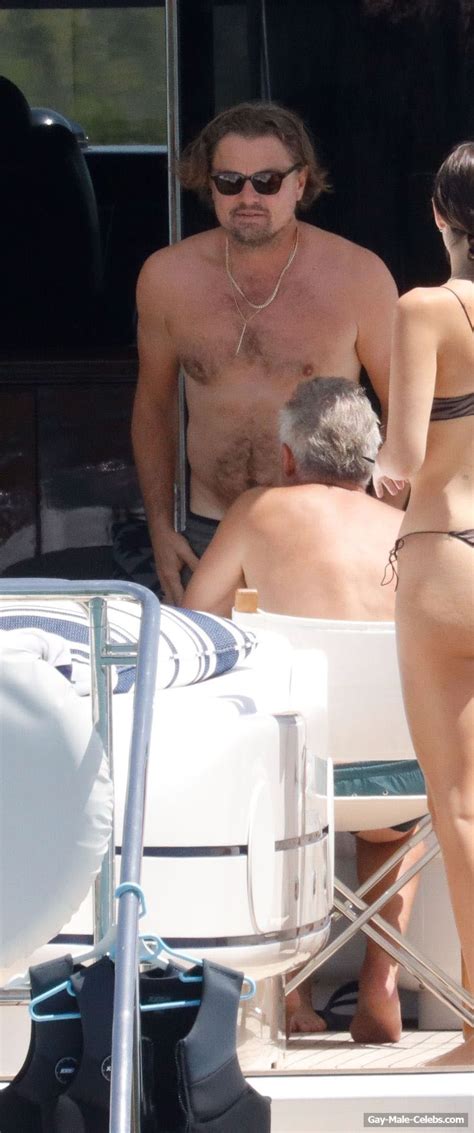 Leonardo Dicaprio Nude Torso On A Yacht Gay Male Celebs Com