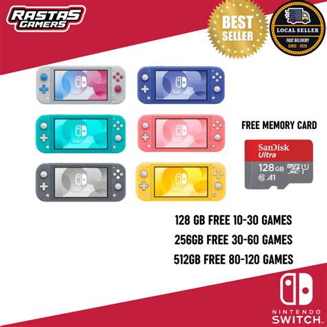 Nintendo Switch Lite Original Modded Shopee Malaysia