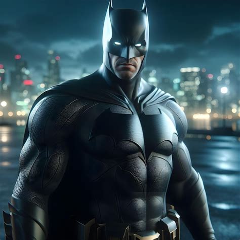 Premium Photo 3d Render Of Batman