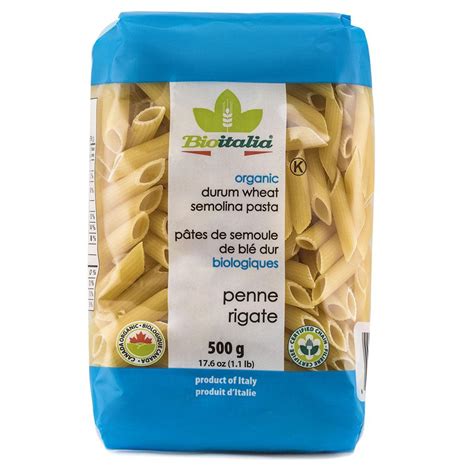 Organic Durum Wheat Penne Rigate La Boite à Grains
