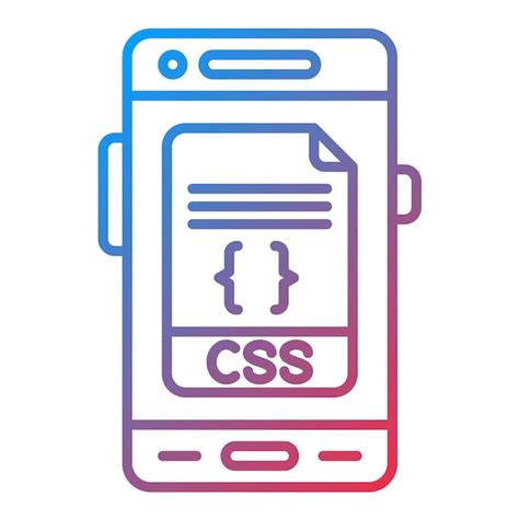 Premium Vector Css Icon Vector Image Can Be Used For Mobile App