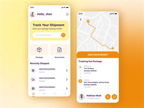 Daily Ui 020 Location Tracker By Jatin Dobariya On Dribbble
