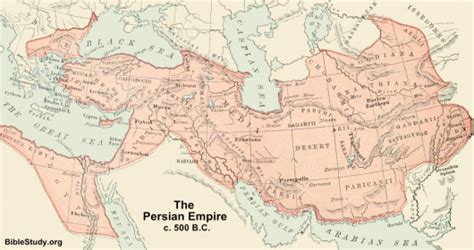 Map Persian Empire