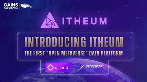 🚨 introducing itheum the world s first “open metaverse” data platform