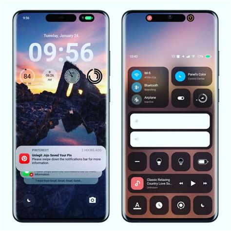 Dynamic Island Ios Klwp Theme For Android Got Second Update Android Theme Android Island
