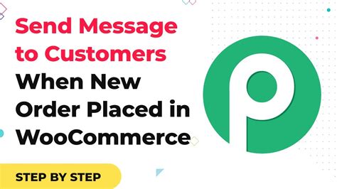 How To Send Text Messages To Customers When A New Order Is Placed In Woocommerce Using Pabbly