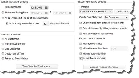 Creating Customer Statements In Quickbooks Account Abilities Llc