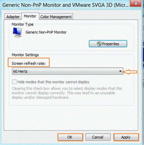 Change Screen Refresh Rate In Windows 8