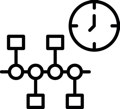 Timeline Line Icon 14698314 Vector Art At Vecteezy