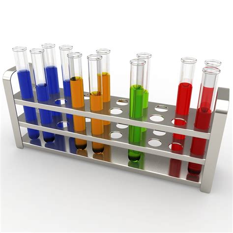 시험관 3d 모델 24 Max Fbx 3ds Obj Free3d