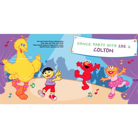 My Very Busy Day On Sesame Street Personalized Story Book Shutterfly