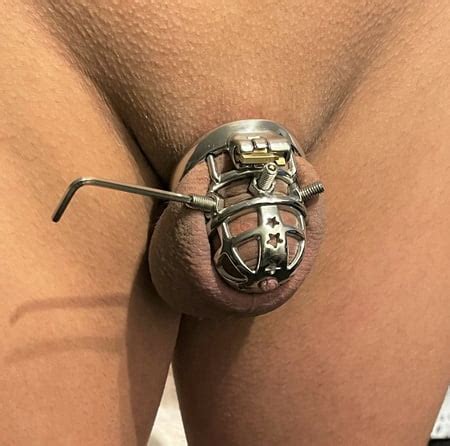 Sissy Wearing Short Chastity Cage With Scary Sharp Screws Pics XHamster