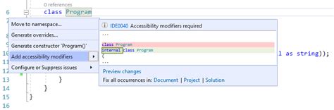 Code Action Preview Window Showing The End Of The Content · Issue