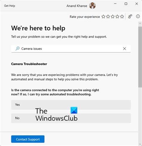 Laptop Camera Or Webcam Not Working In Windows 11 10