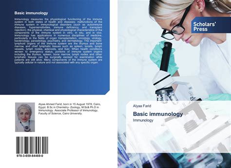 Basic Immunology 978 3 659 84469 0 3659844691 9783659844690 By Alyaa