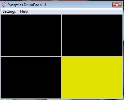 Play Drums On Your Synaptic Touchpad