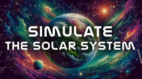 physics simulate the solar system recess