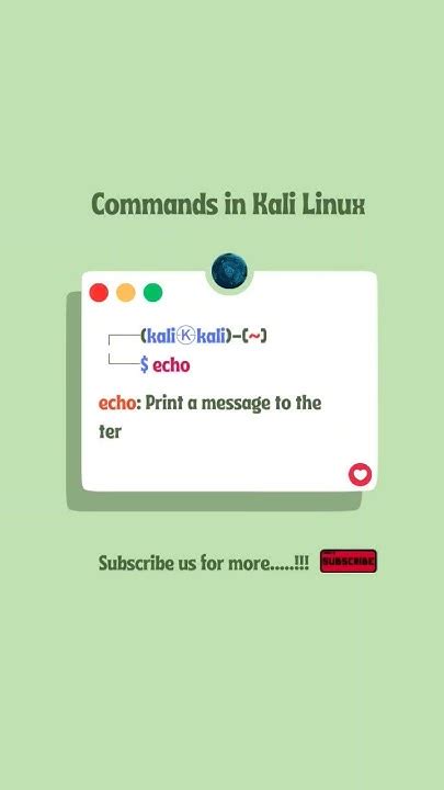 Essential Kali Linux Commands 💻 Kalilinux Linuxcommands Trending