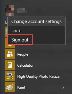 How To Lock The Screen Windows Log Off Switch User