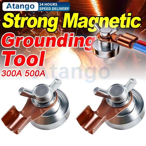 Magnetic Grounding Tool Magnetic Welding Ground Clamp Strong Welding