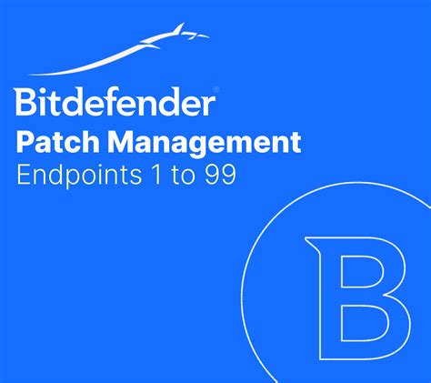 Bitdefender Cloud Security – Patch Management (Endpoints from 1 to 99) - Emarketplace