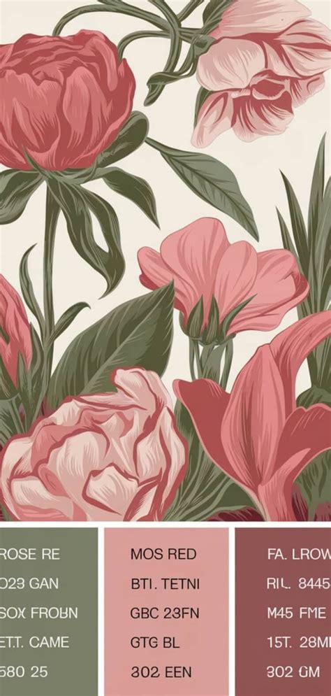 Inspiring Spring Color Palette With Hex Codes The Mega Mom