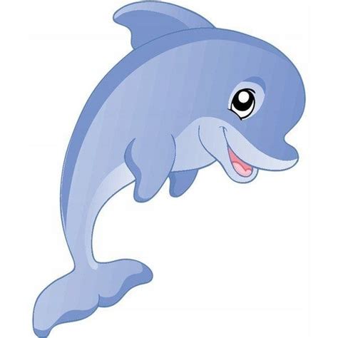 Как рисовать дельфина для детей 3 4 лет