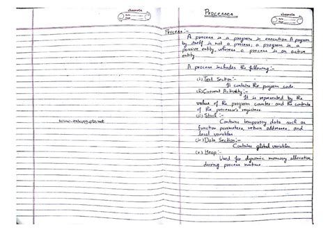 SOLUTION Operating Systems Best Handwritten Notes For Gate Computer Science Studypool