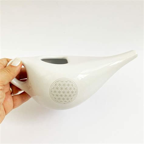 Lota Neti Pot Higienizador Para Limpeza Nasal Yogateria