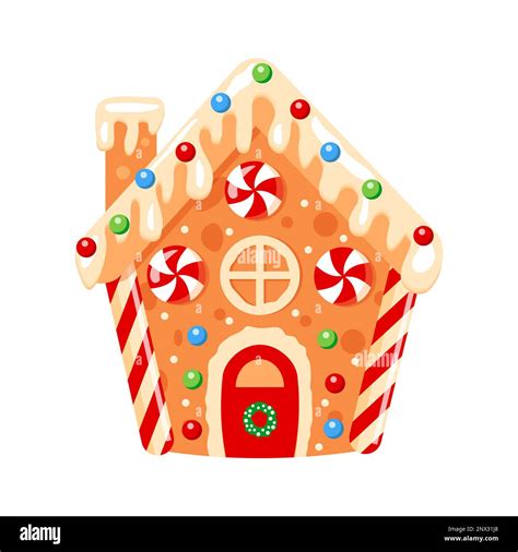 Gingerbread House Candy Clipart