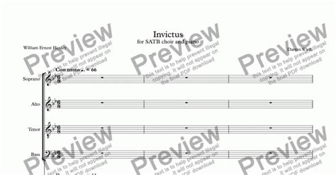Invictus Download Sheet Music Pdf File