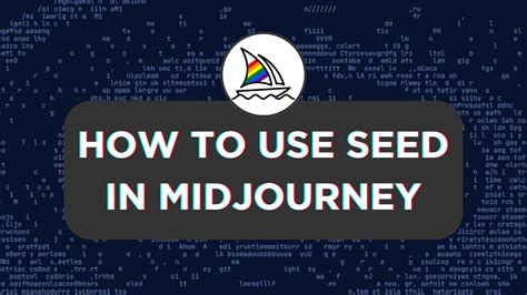 how to use seed in midjourney pttrns