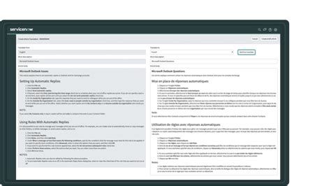 Dynamic Translation Platform Translation Servicenow