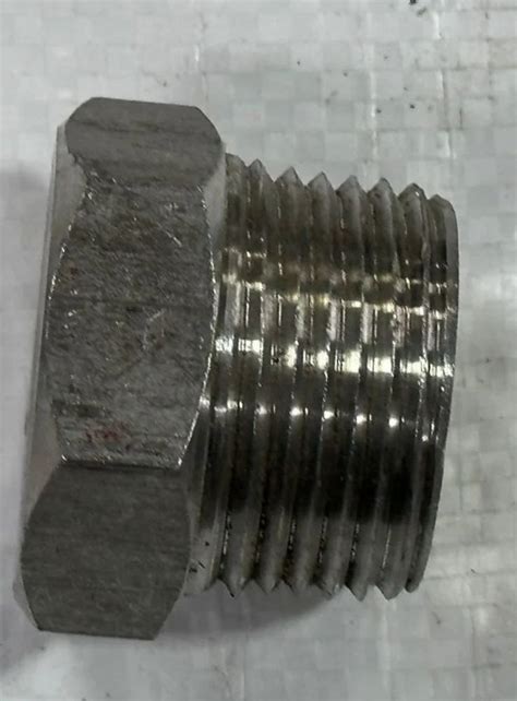 Stainless Steel Ss Bushing End Plug 075 Inch At ₹ 40piece In Chennai Id 2853745548148